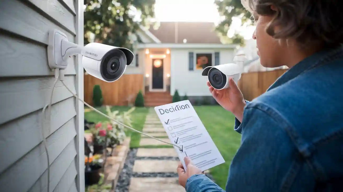 Wired or Wireless Outdoor Security Cameras Which Is Right for You – Botslab