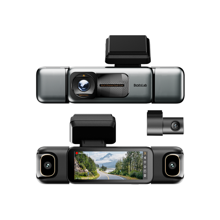 Botslab Dash Cam G980H Multi-Channel- 4 Cameras